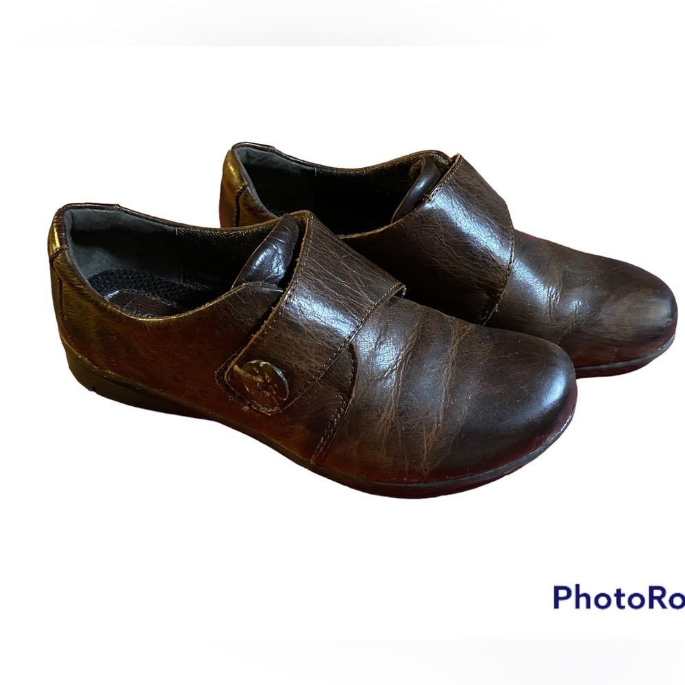 Boc Born Concept Brown Colleta Leather Casual Shoe Sz… - Gem